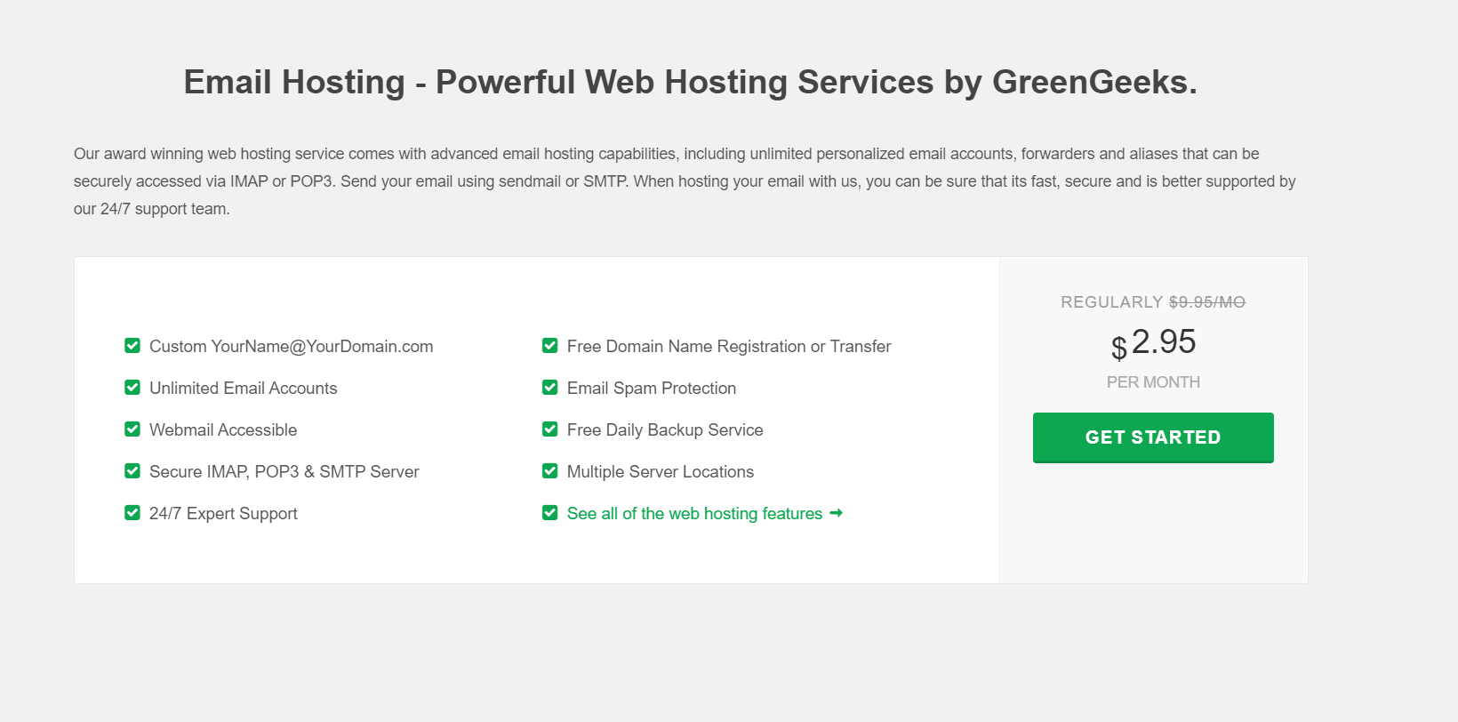 5 Best Web Hosting With Unlimited Email Accounts In 2024